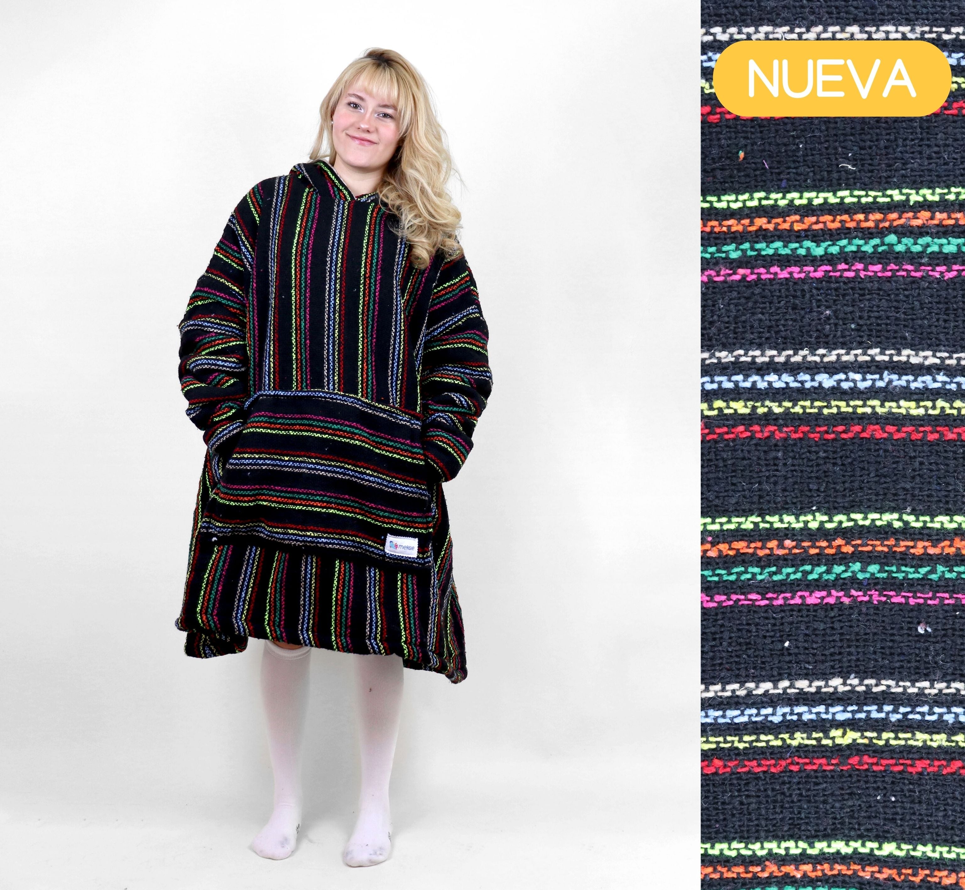 Meksie | Hombre y mujer | Canguro y Flannel | Sudadera/Cobija grande